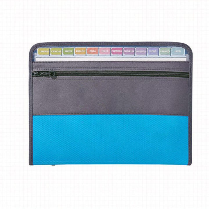 A4 Size File Organizer Multi-Section 13 Pocket Material Accordion ...
