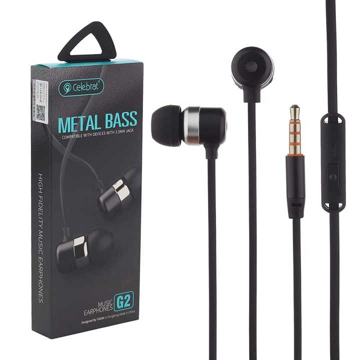 G2 Rock Volume Control Earphone | Daraz.lk