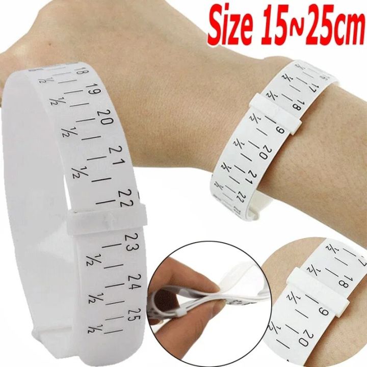 15~25cm Measuring Wrist Standard Bracelet Bangle Sizer Tape Ruler ...