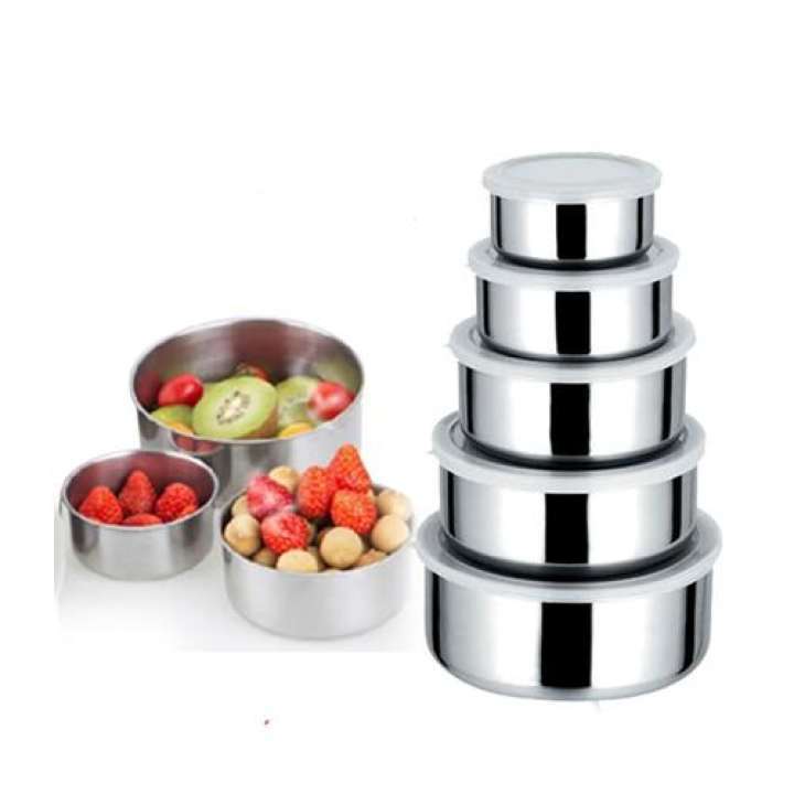 High Quality Stainless steel protect fresh box (5 pieces) | Daraz.lk