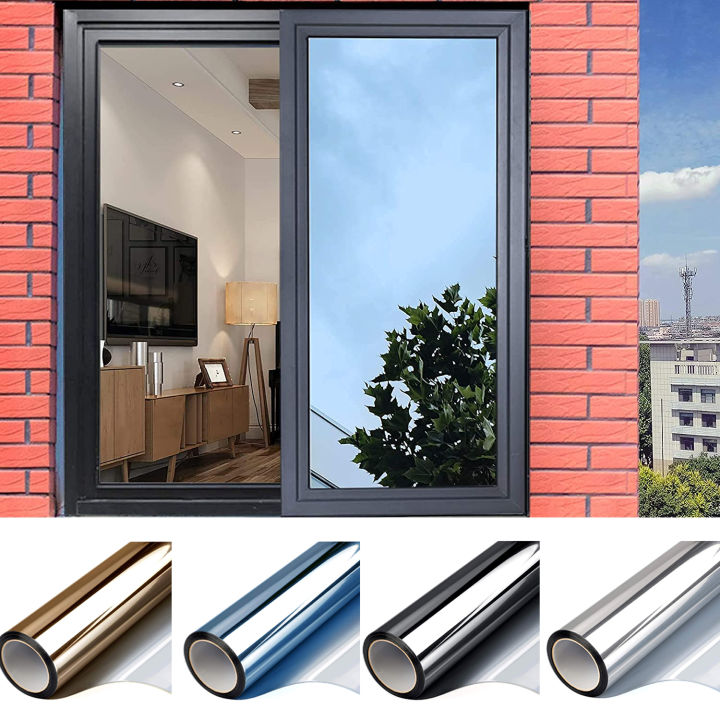 60×200Cm Anti UV Waterproof Window Stickers / Privacy Tint One Way ...