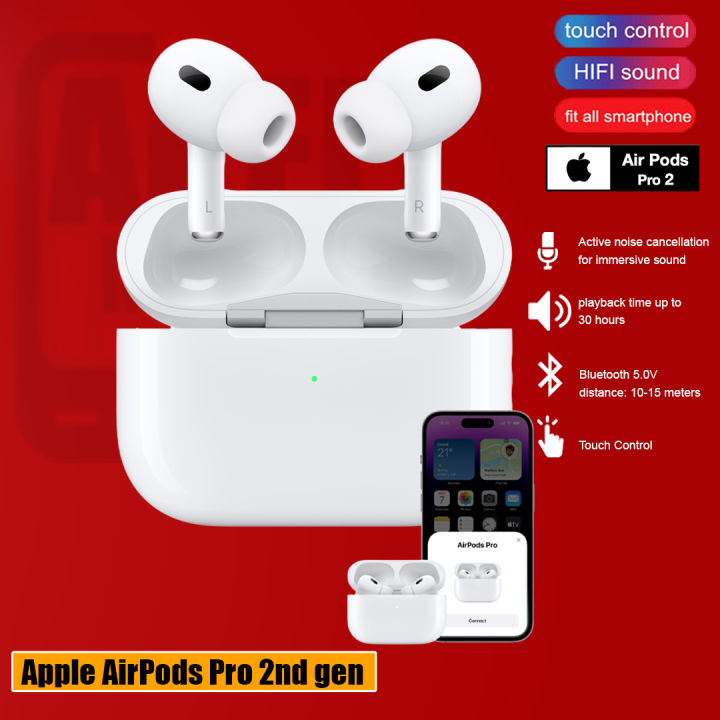 Wireless Airpod Pro 2nd Generation AAA Premium Clone EarBuds Pro Ultra ...