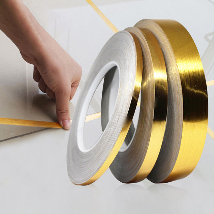 50M Self-Adhesive Tile Tape Ceiling Floor Waterproof Wall Gap Sealing ...