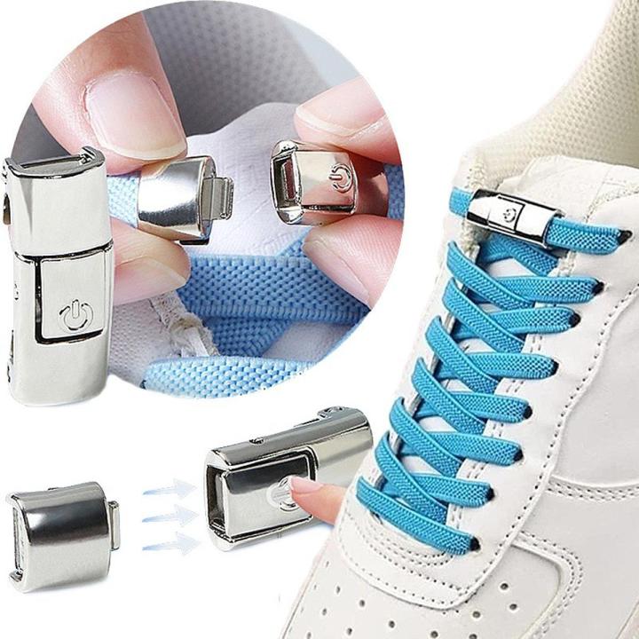 Creative Abrasion-resistant Press Unlock Lace-free Shoelaces/ Durable ...