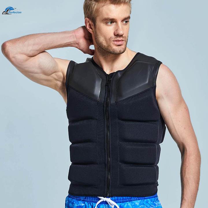 Life Jackets Water Sports Kayak High Buoyancy Flotation Black 4XL ...