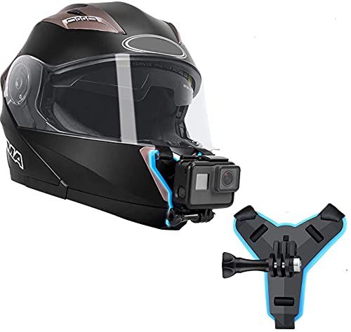 Helmet Chin Strap Mount Compatible with GoPro Hero 10/9/8/7/6, SJCAM ...