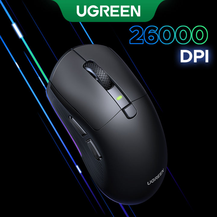 UGREEN 26000DPI Wired Gaming Mouse Mouse Triple Mode Connectivity Ultra ...