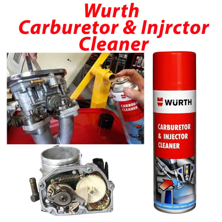 Wurth Carburetor & Injector Cleaner – Powerful Engine Cleaning Solution ...