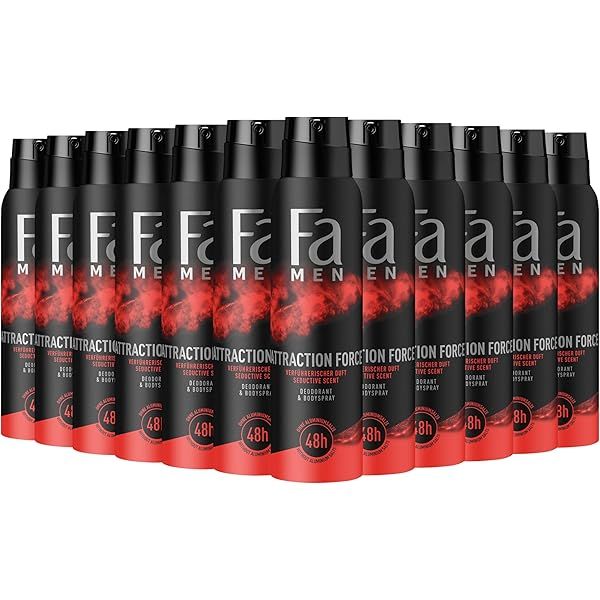 Fa Men Attraction Force 48h Deodorant and Body Spray | Daraz.lk