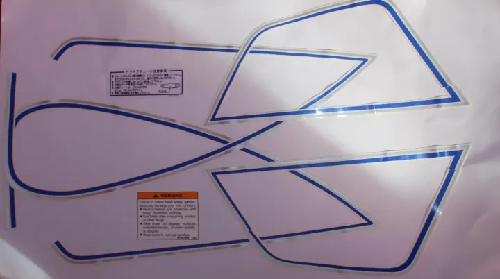 (GN 125 STICKERS) Black gn 125 BIKE - stickers FULL SET | Daraz.lk