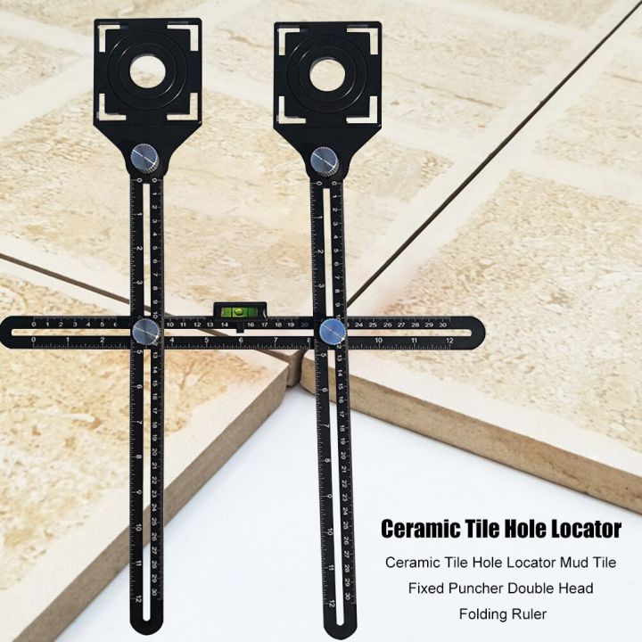 Ceramic Tile Hole Locator Universal Adjustable Mud Tile Glass Fixed ...