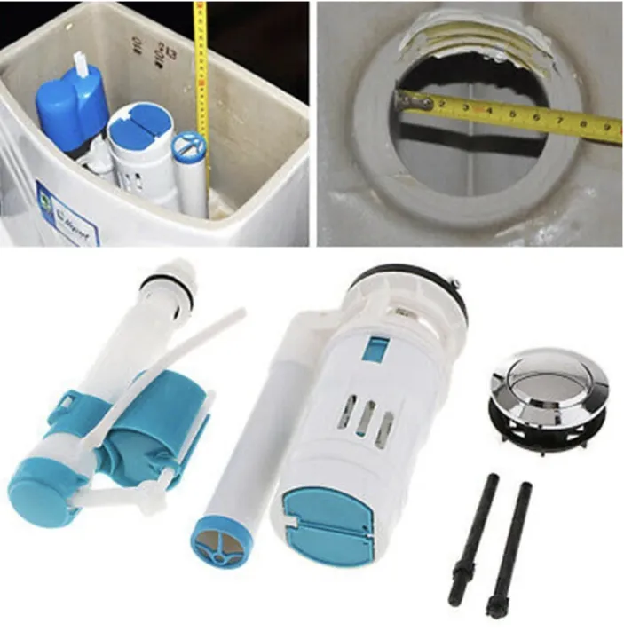 Toilet Tank Kits Cistern Toilet Fill Parts Water Drain Flush Valve ...