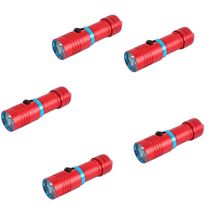 5X 10000Lm Scuba Diving Light 100 Meter L2 Waterproof Underwater LED ...