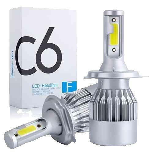LED Headlight 12v Lamp Auto Headlight 3800LM 6000K | Daraz.lk