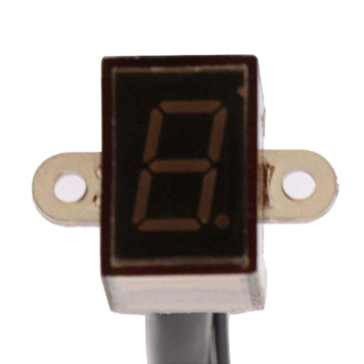 Green Led Universal N-6 Digital Gear Indicator Motorcycle Display Shift ...