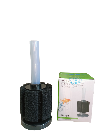 Fish Tank Sponge Filter Model Boyu SF-101, Aquarium biochemical sponge ...