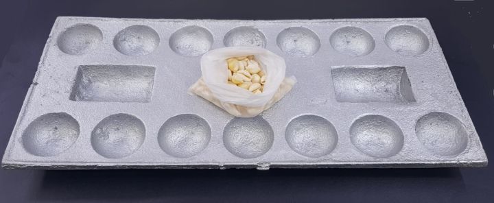 Chonka Board Pallanguzhi Board - Traditional Ancient Board Game (Made ...