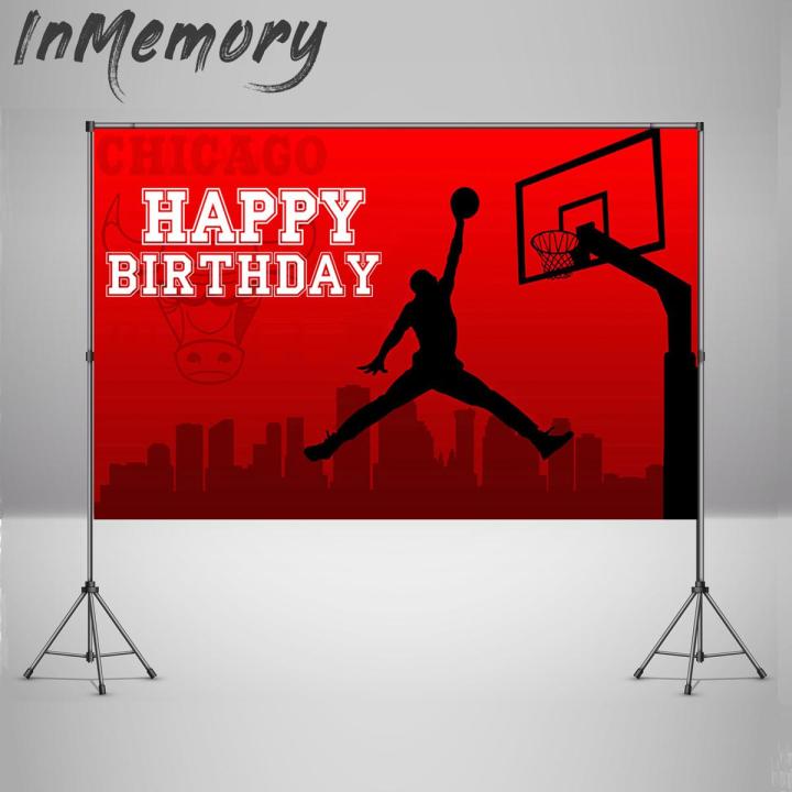 Bulls team Basketball theme Backdrops Background Custom Children ...