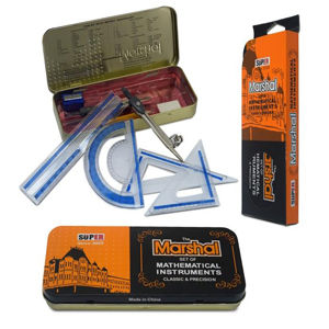 Marshal Set Of Mathematical Instruments School Stationary | Daraz.lk