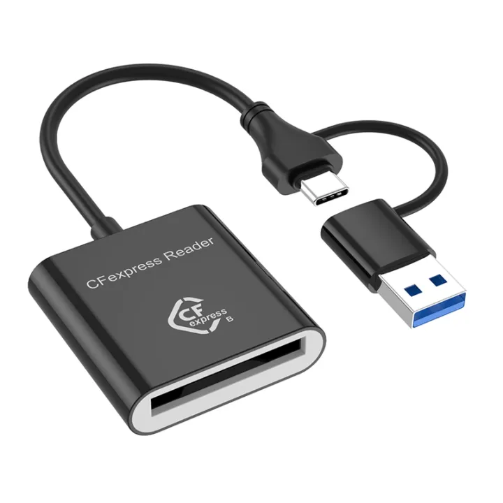 High-Speed CFexpress Type B Card Reader USB3.2 Gen2 USB-C CFe Card ...