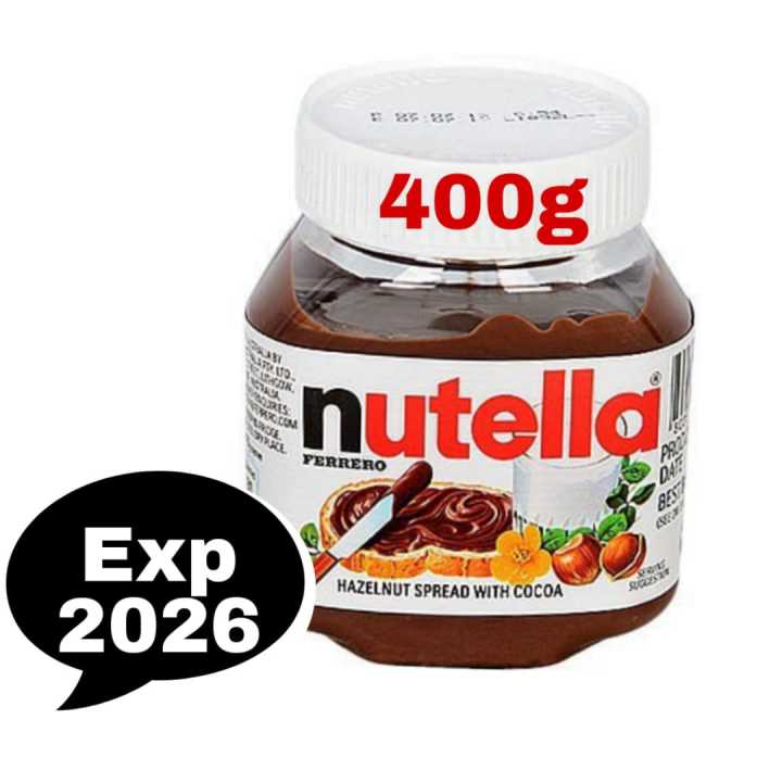 Nutella - 400g Hazelnut Chocolate Spread- ( MADE IN TURKEY ) | Daraz.lk