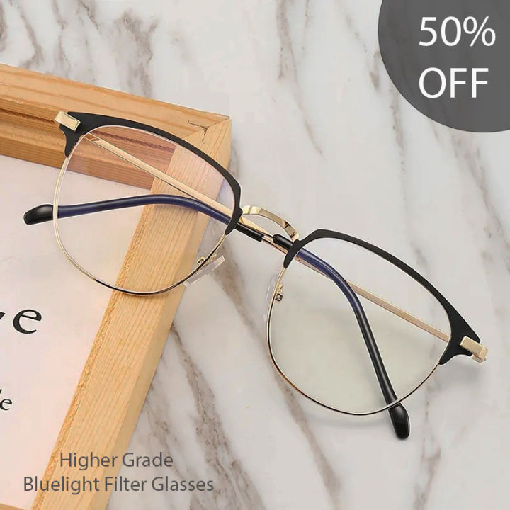 High Quality Blue Rays Filter clear lens Computer Glasses Blue Light ...
