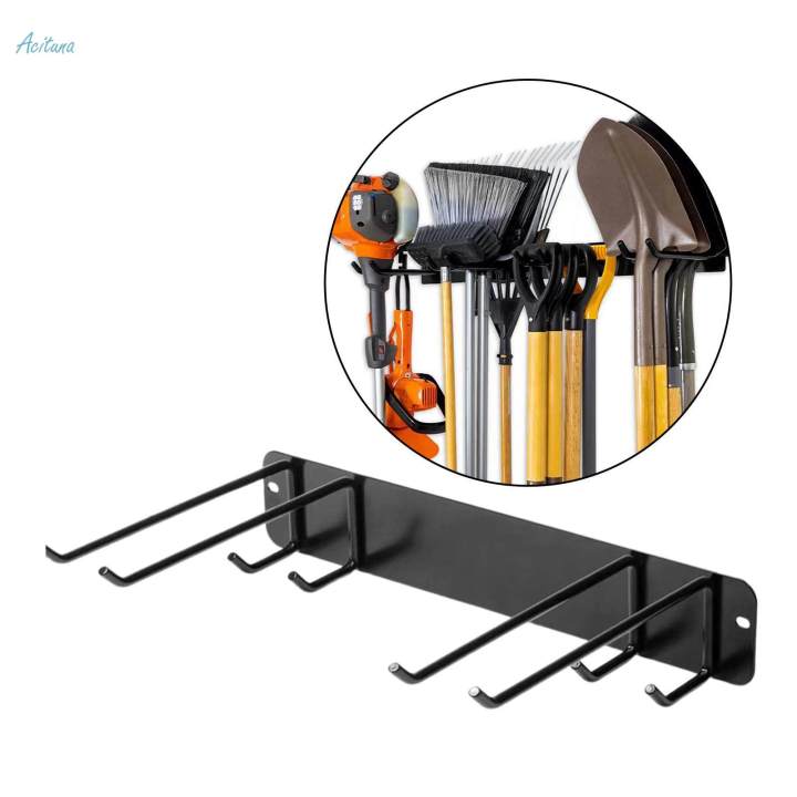 Garage Garden Tool Organizer Shovel and Rake Hangers for Yard Garage ...