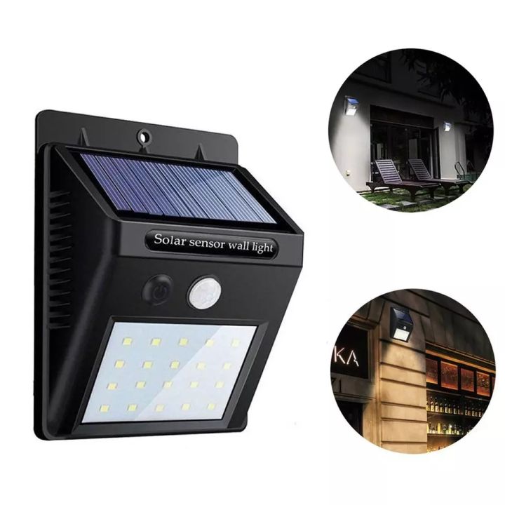Solar Powered Sensor Light Outdoor Garden Solar Powered Light With ...