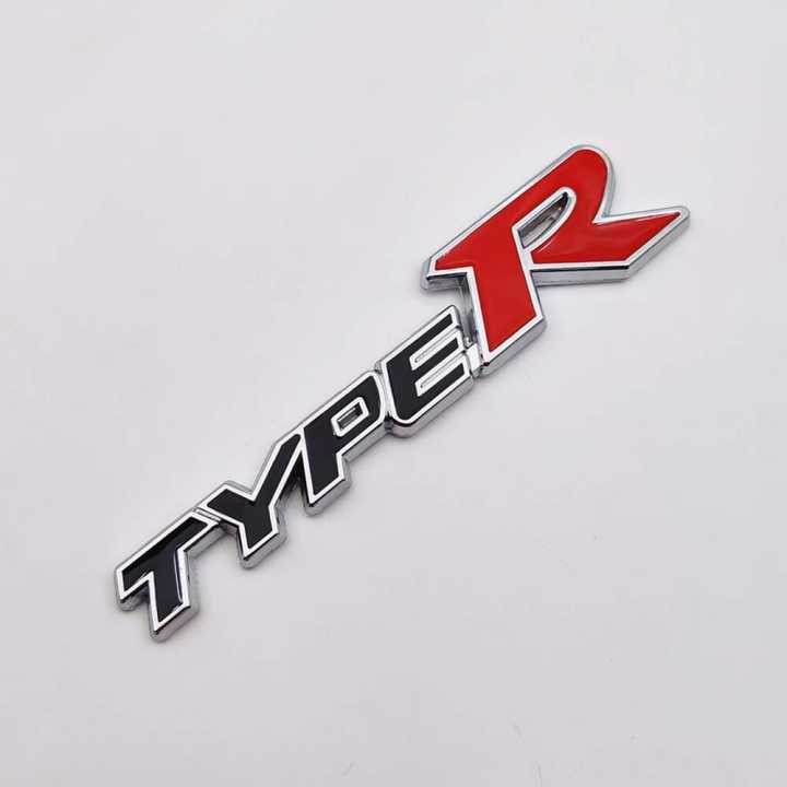 Type R Car Steel Badge | Daraz.lk