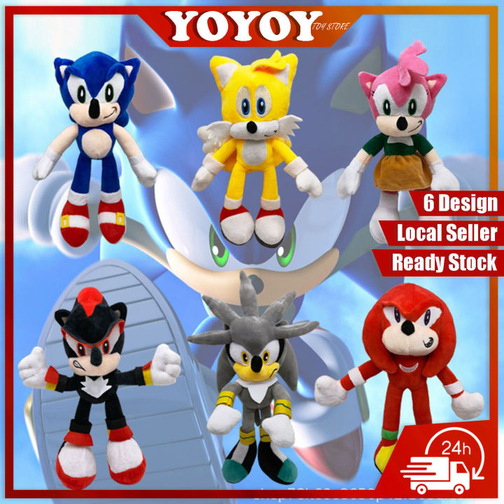 YOYOY Super Sonic Plush Toy Patung Anak Patung Viral Stuffed Toys ...