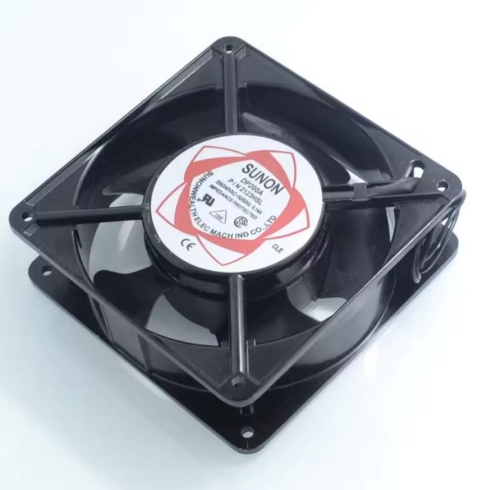 4X4 230V AC Cooling Fan 120 * 120 * 38mm / 220-240v ~ 50 / 60hz 0.14a ...