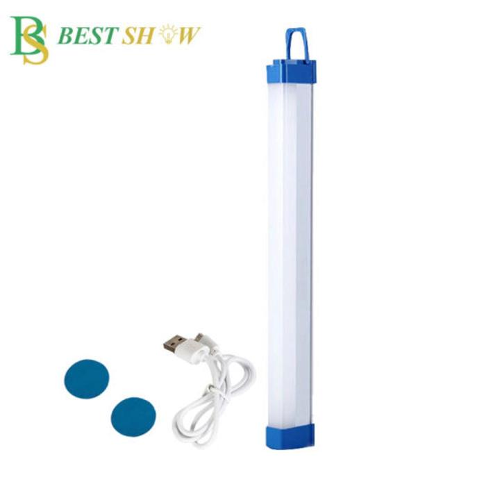 LED Rechargeable Emergency Light Tube USB Magnetic Light Tube Outdoor ...