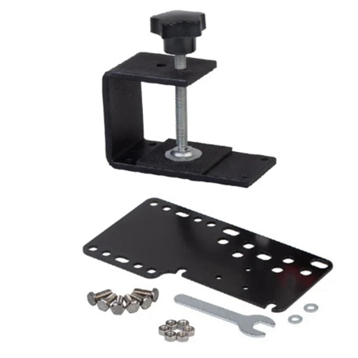Black Metal SIM Racing Game USB Handbrake Holder Fixed Plate + Bracket ...