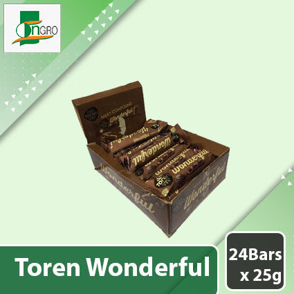 Toren Wonderful 24 x 25g bars chocolates | Daraz.lk