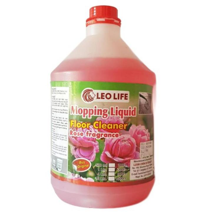 Heavy Duty Multipurpose Shine Floor Natural Fresh LEO LIFE 4L Tile ...