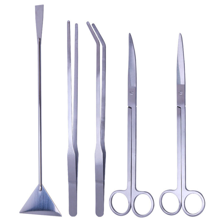 1/2/3/4/5pcs Aquarium Tool Kit Aquascaping Fish Aquatic Plants Long ...