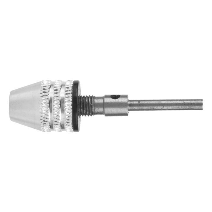0.3-3.4mm Keyless Drill Chuck 2.35mm Round Shank Quick Change Adapter ...
