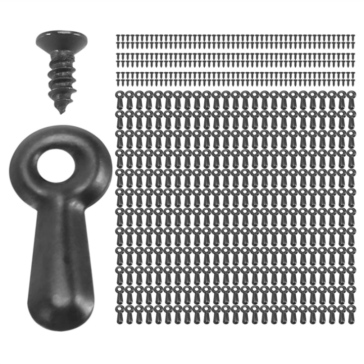 300 Picture Turn Button Fasteners Photo Frame Hardware and 300 Screws ...