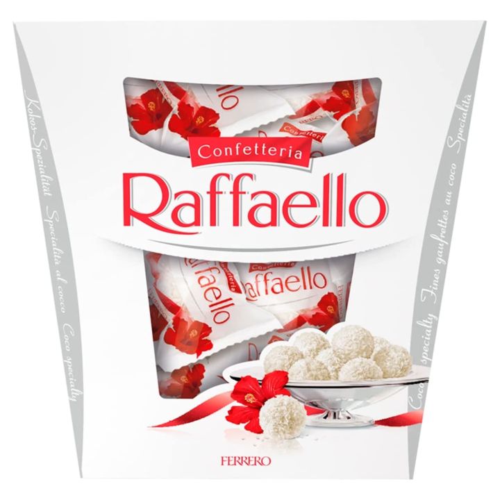 Ferrero Raffaello White Chocolate with Coconut Almond Gift Pack 230g ...