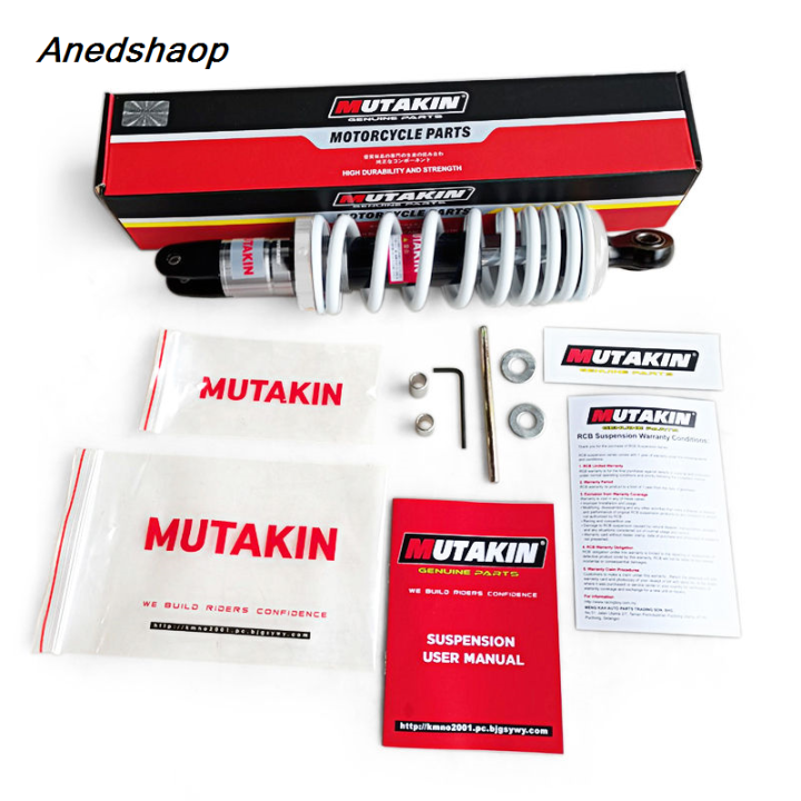 Anedshaop MUTAKIN shock absorber MIO QBIX FINO Scoopy CLICK150 Aerox ...