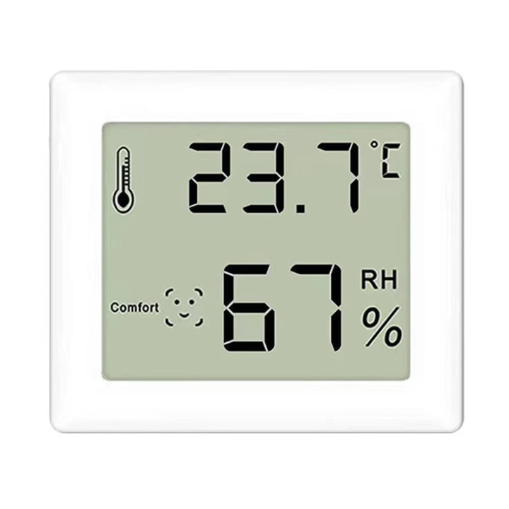 LCD Digital Hygrometer Thermometer Indoor Electronic Temperature ...