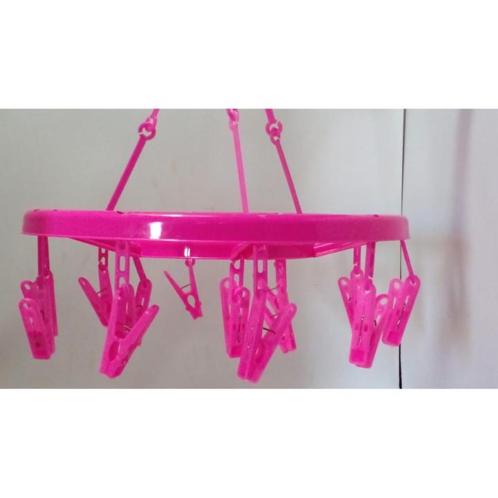 Round Drying Rack Clothes Hanger Folding Laundry Hanger Underwear ...
