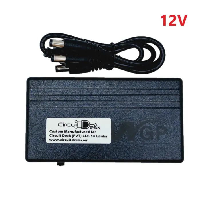 12V DC Mini UPS Power Backup Battery Backup for Fiber Routers CCTV ...