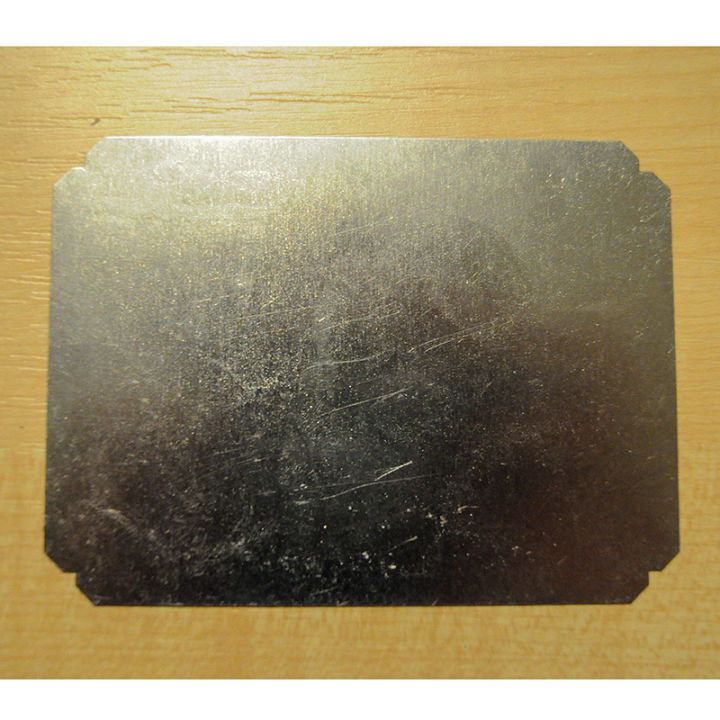 【NaturalHaven】100pcs 54x78mm Upper Metal Cover Of Angular Rectangular ...
