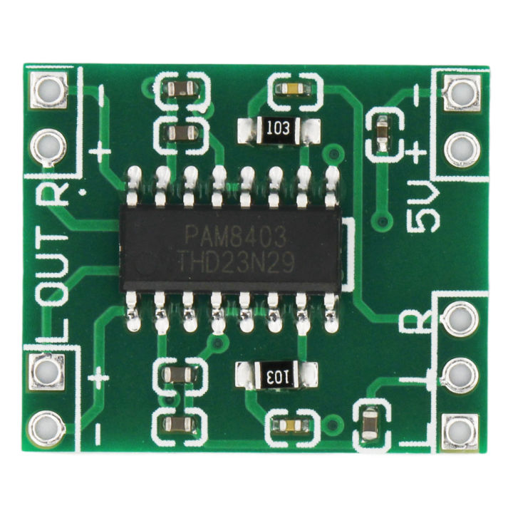 5pcs Pam8403 Module Digital Power Amplifier Board Miniature Amp Class D ...