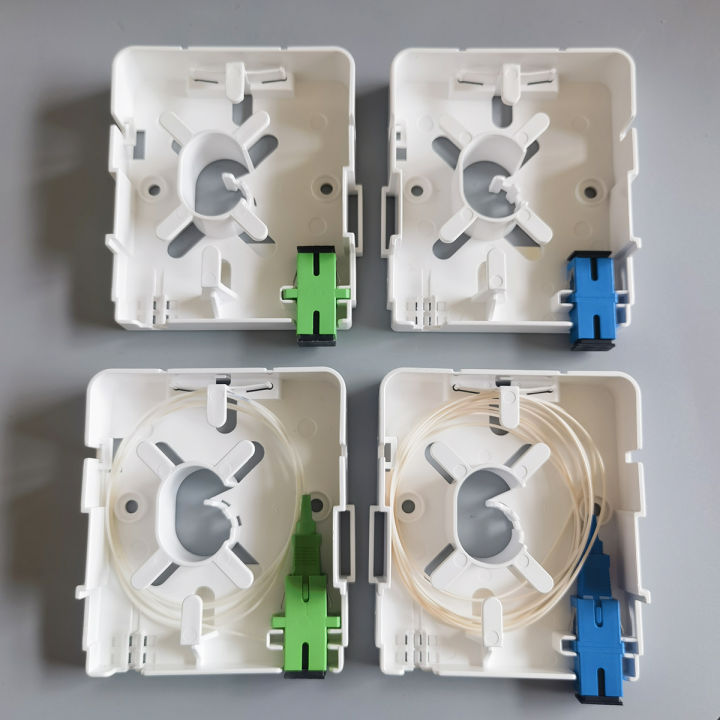 Fiber Optic ATB2116 Access Terminal Box with SC Adapter and SC UPC/APC ...