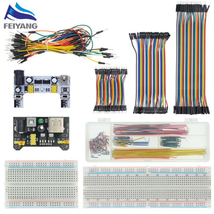 3.3v/5v Mb-102 Breadboard Power Module 400 830 Points Solderless ...