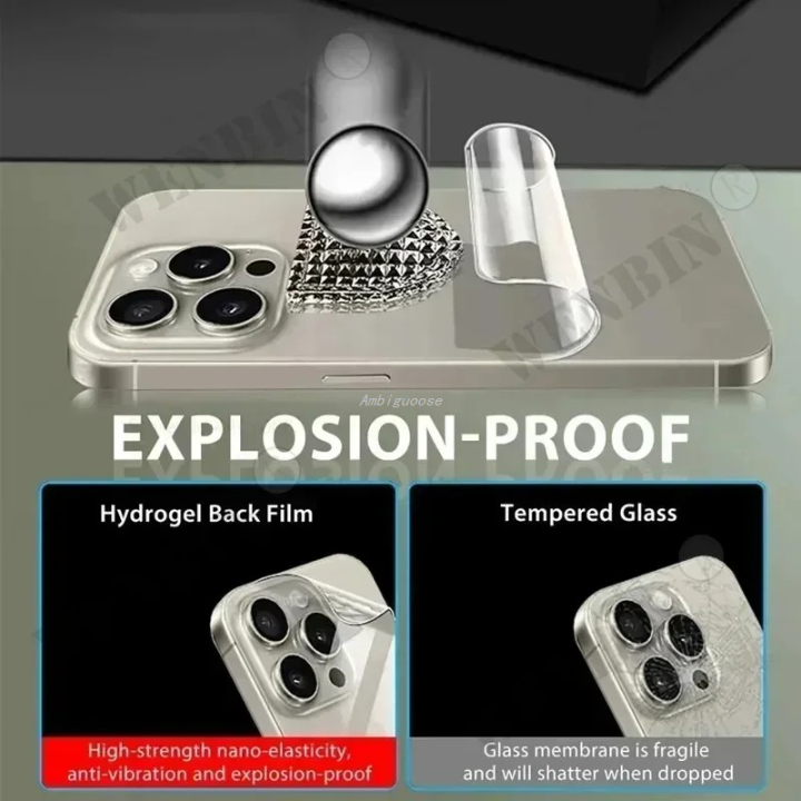 Ambiguoose 5Pcs Hydrogel Film Back Film For Google Pixel 9 8 7 6 Pro X ...