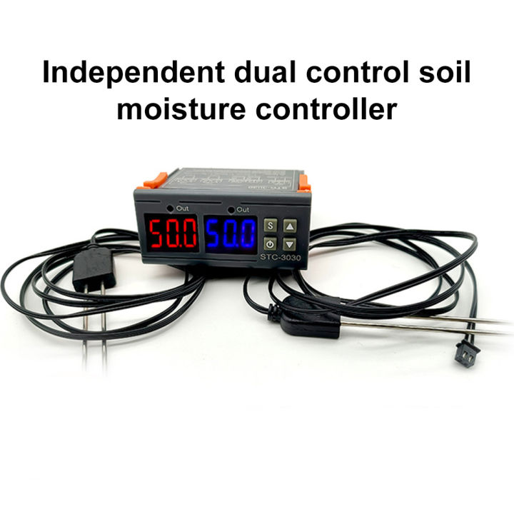 Stc-3030 Stc-3031 Led Digital Display Soil Moisture Controller Soil ...