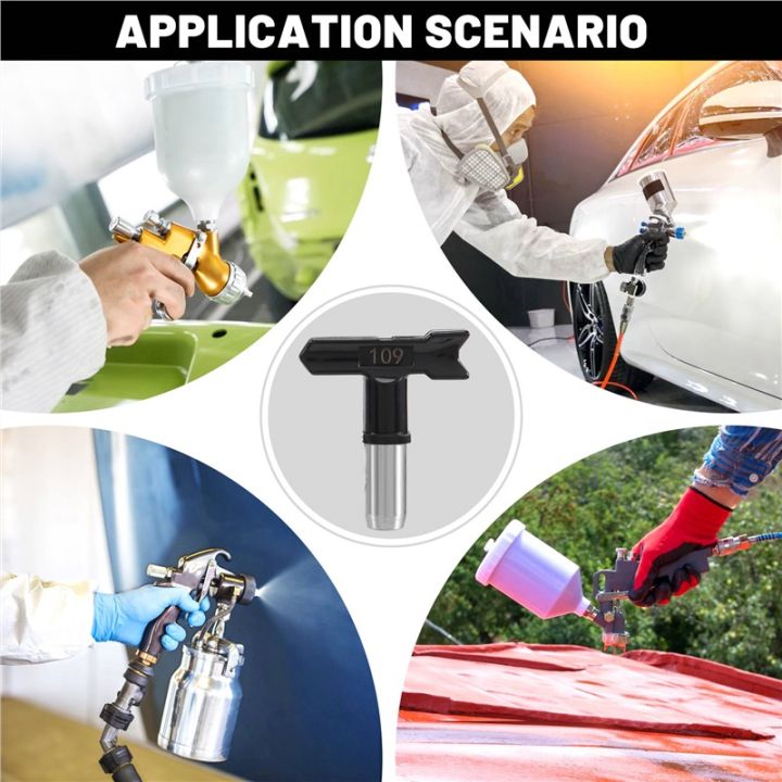 NCANRUI 5 Pieces Tips Reversible Tip Airless Nozzles for Airless ...